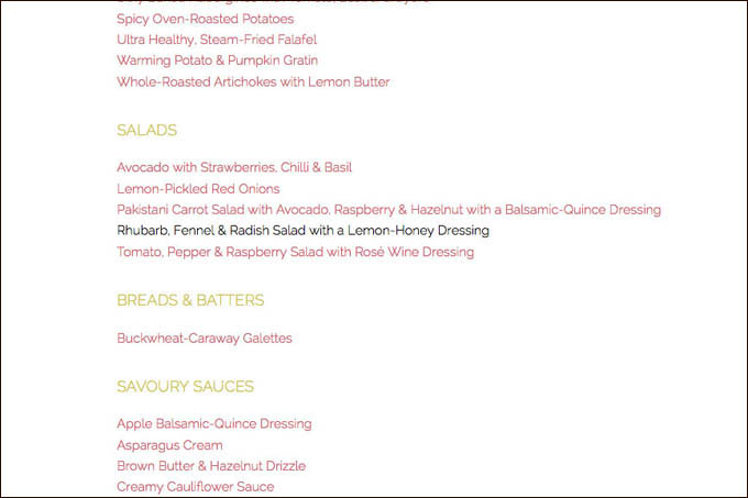 How to make a recipe index • Delicious from scratch