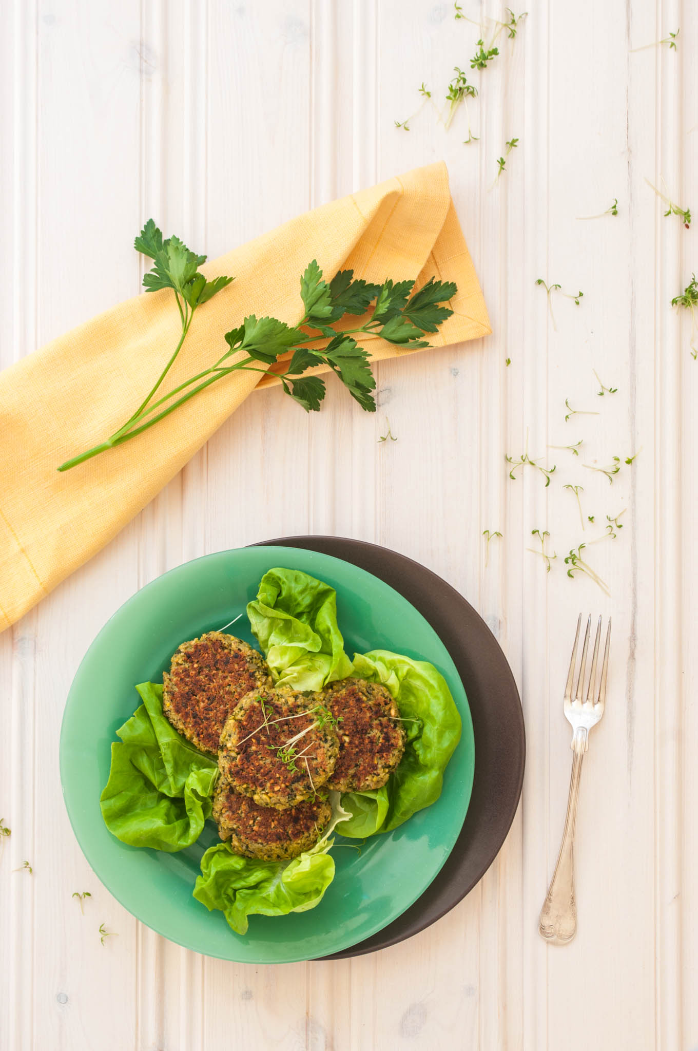 Healthy falafel • Delicious from scratch