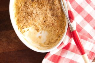 Shredded potato casserole with cheese • Delicious from scratch