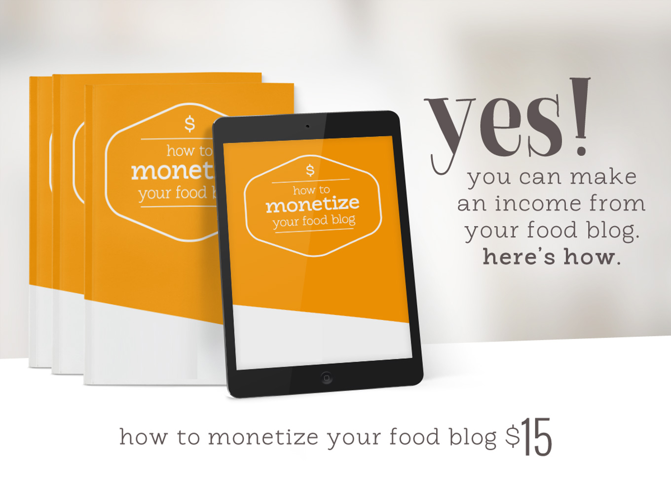 Monetise your food blog • Delicious from scratch