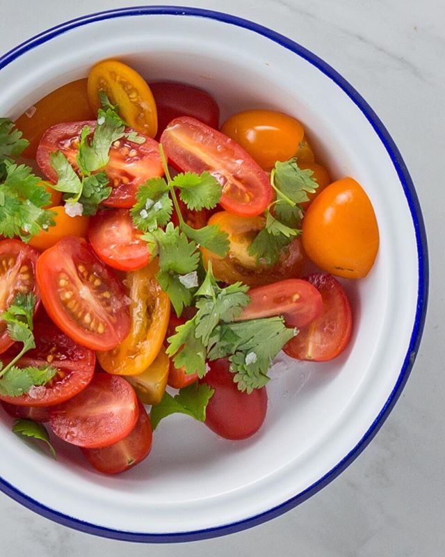 Salt your tomatoes • Delicious from scratch